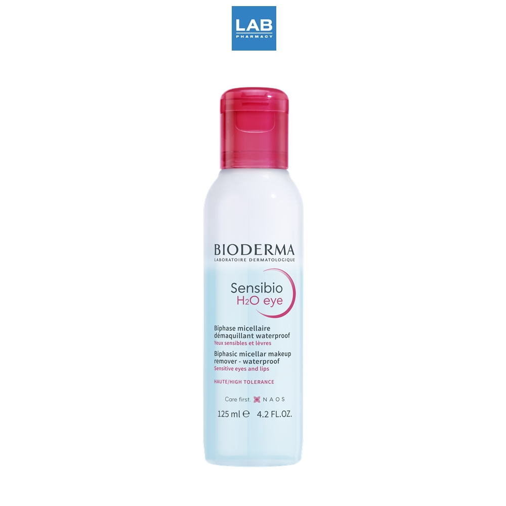 Bioderma Sensibio H2O Eye 125 ml. ไบโอเดอร์มา เซ็นซิบิโอ เอชทูโอ อาย ...