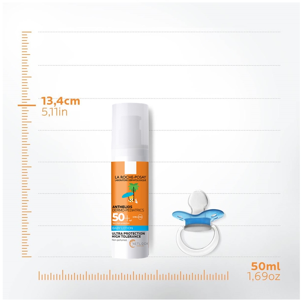 LA ROCHE-POSAY Anthelios Dermo-pediatrics Baby Lotion SPF50 Plus / UVA ...