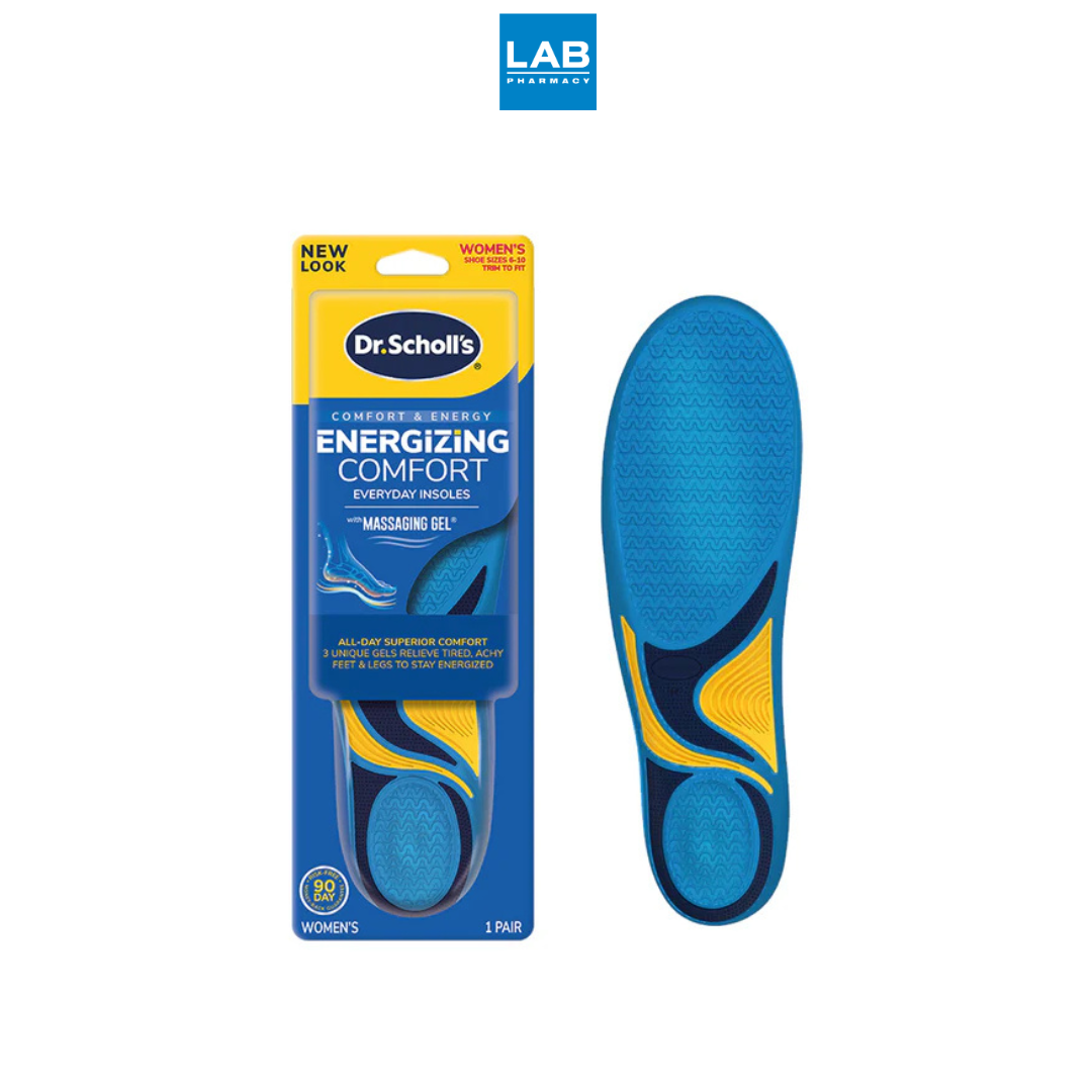 DR.SCHOLL's Comfort & Energy Energizing Comfort Everyday Insoles with ...