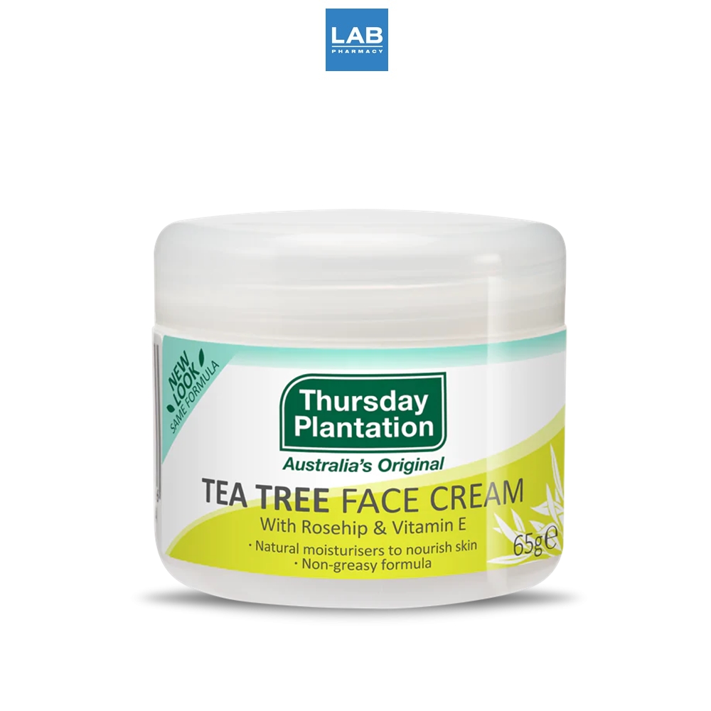 Thursday Plantation Tea Tree Face Cream with Rosehip & Vitamin E 65 g ...